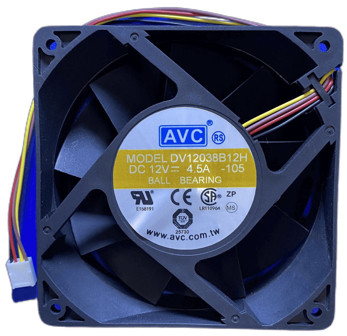 AVC DC FAN Server Square Fan DV12038B12H | Pex Parts