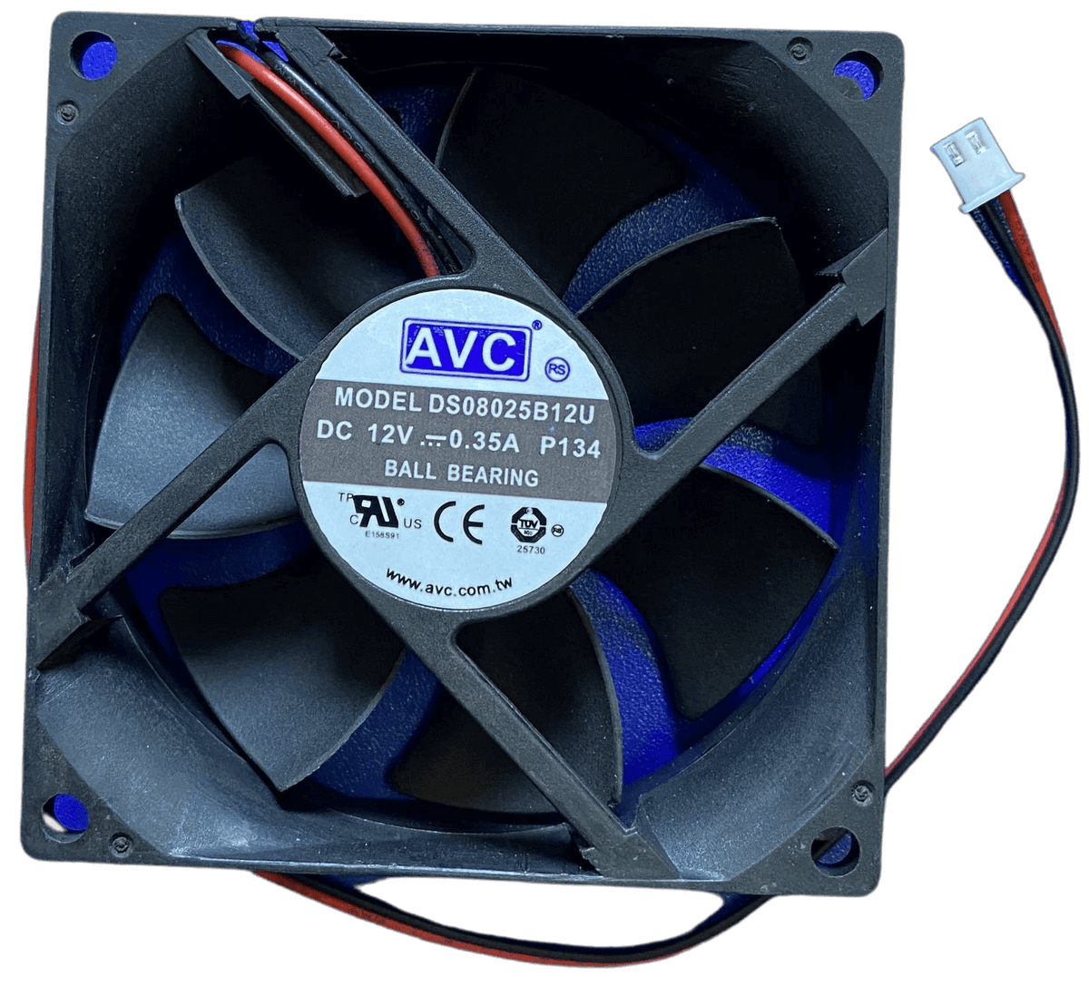 AVC DC FAN DS08025B12U | Pex Parts