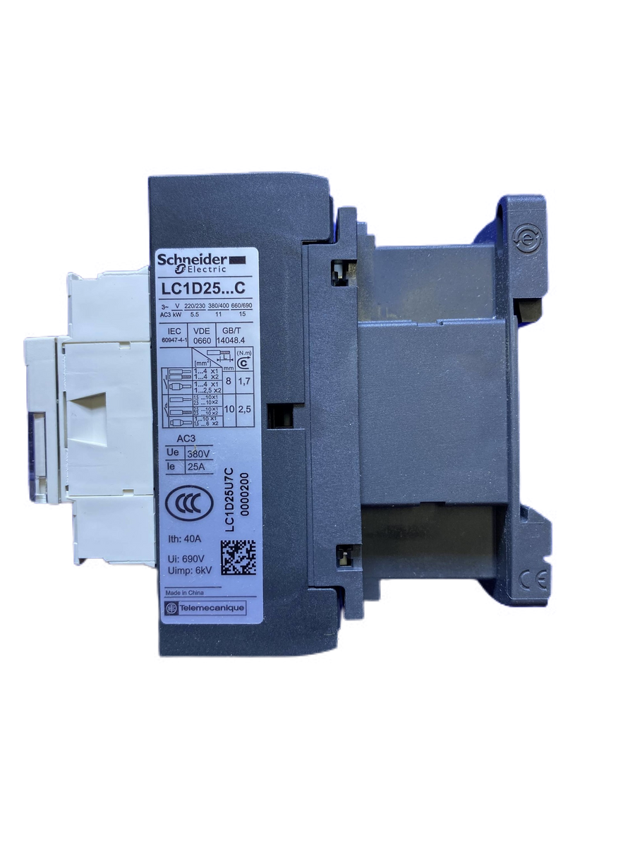 Compressor Contactor Schneider LC1D25U7 | Pex Parts