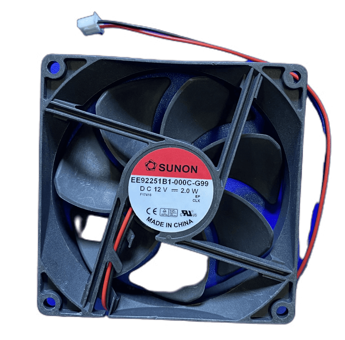 SUNON 92mm Computer Case Fan Sunon EE92251B1 High Speed 3-Pin 92mm X ...